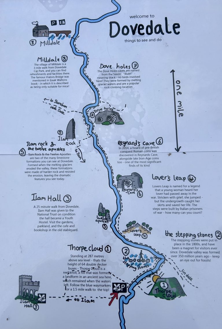 Thorpe Cloud to Dovedale Caves; Solo Hiking in Peak District - Be ...