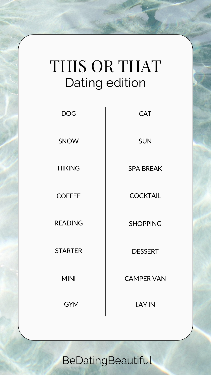 The Ultimate Speed Dating Questions to Spark Conversations - Be Dating ...